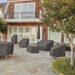 Classic Accessories Ravenna Water-Resistant 13 Foot Offset Patio Umbrella Canopy Cover, Patio Furniture Covers