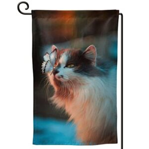 1-100 PCS Custom Garden Flag Double Side Personalized Garden Flags Design Your Own Photo Name Text Logo Yard Flag Banner Meaningful Gift for Family Pet Home Outdoor Decor 12.5 x 18 Inch