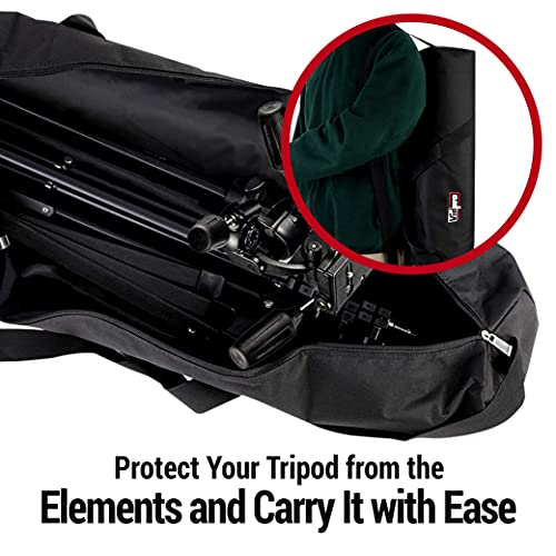 VidPro 35 inch Tripod Carrying Case with Strap for Bogen-Manfrotto, Sunpak, Vanguard, Slik, Giottos and Gitzo Tripods