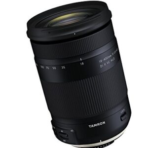 Tamron 18-400mm F/3.5-6.3 DI-II VC HLD All-In-One Zoom For Nikon APS-C Digital SLR Cameras (6 Year Limited USA Warranty)