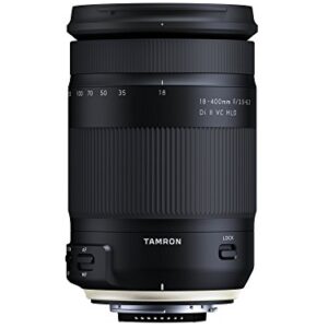 Tamron 18-400mm F/3.5-6.3 DI-II VC HLD All-In-One Zoom For Nikon APS-C Digital SLR Cameras (6 Year Limited USA Warranty)