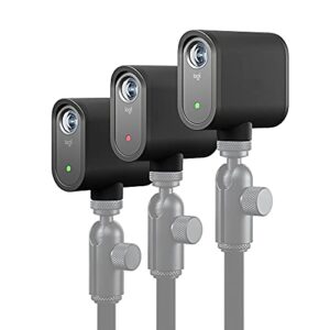 logitech for creators mevo start 3-pack wireless live streaming cameras, for multi-camera hd video,app control and stream via smartphone or wi-fi