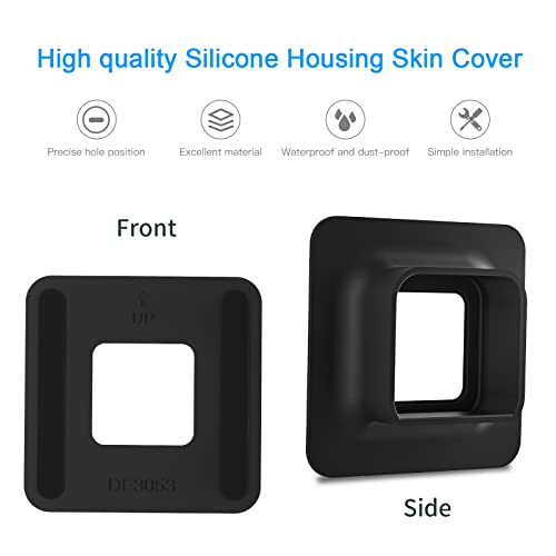 oioaahkeo Window Mount for Wyze Cam V3, Adhesive Mount for Mountinng Wyze Cam V3 on Window Glass(Black, 2 Pack)