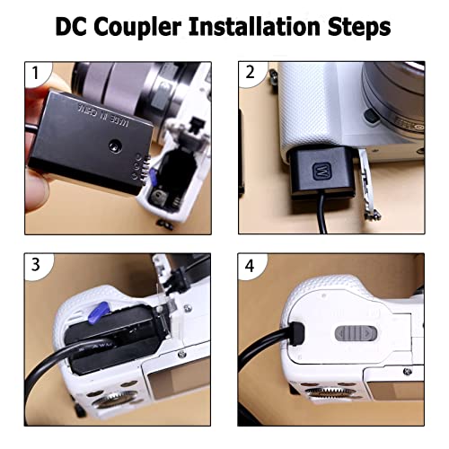 AC-PW20 Adapter PW20 DC Coupler Gonine (NP-FW50 Battery Replacement) for SONY Alpha NEX-5 NEX-5A NEX-5C NEX-5CA NEX-5CD NEX-5H NEX-5K NEX-3 NEX-3A NEX-3C NEX-3CA NEX-3CD NEX-3D NEX-3K