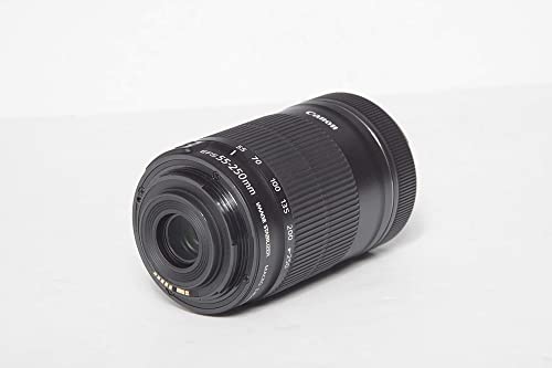 Canon EF-S 55-250mm f/4-5.6 IS STM Telephoto Zoom Lens (Import Model)