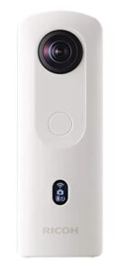 ricoh theta sc2 white 360° camera 4k video, white