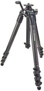 manfrotto 057 carbon fiber 4-section geared tripod (mt057c4-g),black