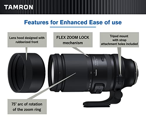 TAMRON 150-500MM F/5-6.7 Di III VC VXD Lens for FUJIFILM X-Mount