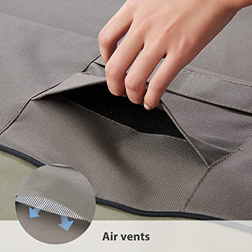 KylinLucky Patio Furniture Covers Waterproof, 3-Seater Sofa Covers - Outdoor Furniture Covers Fits up to 104 x 40 x 35 inches