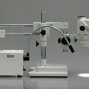 AmScope FB-SL Fiber Optic Single Gooseneck Attachment for Illuminator