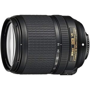 Nikon AF-S DX NIKKOR 18-140mm f/3.5-5.6G ED Vibration Reduction Zoom Lens with Auto Focus for Nikon DSLR Cameras (Renewed)