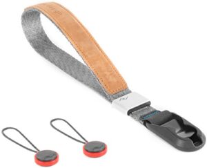 peak design cuff camera wrist strap ash (cf-as-3)