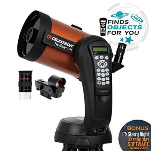 Celestron - NexStar 6SE Telescope - Computerized Telescope for Beginners and Advanced Users - Fully-Automated GoTo Mount - SkyAlign Technology - 40,000 plus Celestial Objects - 6-Inch Primary Mirror