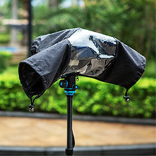 DSLR Mirrorless Camera Rain Cover Sleeve Large Raincoat Dust Proof Protector for Canon EOS R10 R7 R5 R6 Rp Ra R 7D 6D 5D Mark IV III II Rebel T8i T7i T7 T6i T6 T5i SL3 SL2 90D 80D 77D SX70