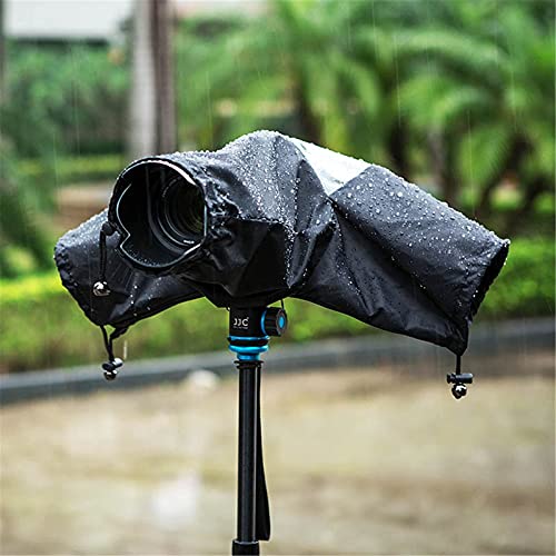 DSLR Mirrorless Camera Rain Cover Sleeve Large Raincoat Dust Proof Protector for Canon EOS R10 R7 R5 R6 Rp Ra R 7D 6D 5D Mark IV III II Rebel T8i T7i T7 T6i T6 T5i SL3 SL2 90D 80D 77D SX70