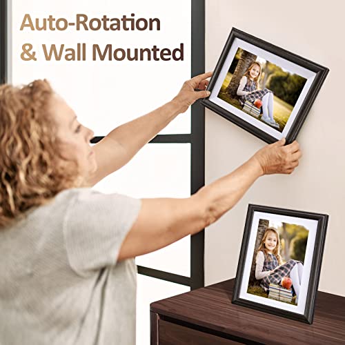 Digital Picture Frame - 10.1 Inch WiFi Digital Photo Frame IPS Touch Screen HD Display, Smart Cloud Photo Frame Share Videos and Photos Instantly by Email or App, 16GB Storage