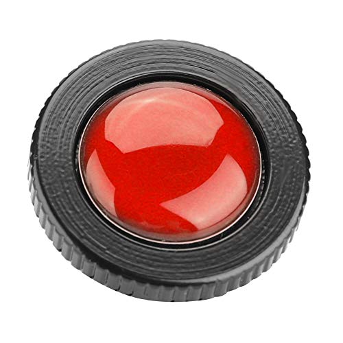 Quick Release Plate Mini Aluminium Alloy Round Quick Release Plate Ultralight Quick Release Plate for Manfrotto Compact Action Tripod (Rojo)