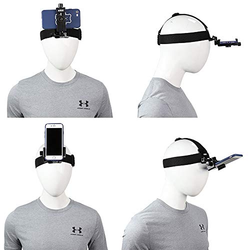 PellKing POV/Vlog Smartphone Head Strap Mount Selfie Neck Holder Mount Kit,Compatible with iPhone Samsung Smartphones,Hero 9, 8, 7, 6, 5, 4, 3, 2, 1, DJI Osmo Action…