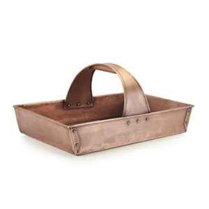 good directions trug101 garden basket trug, pure copper