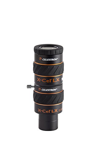 Celestron 93529 X-Cel LX 1.25-Inch 2x Barlow Lens (Black)