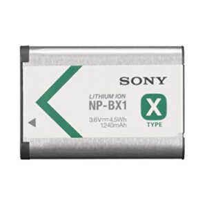 Sony NP-BX1/M8 Lithium-Ion X Type Battery (Silver)