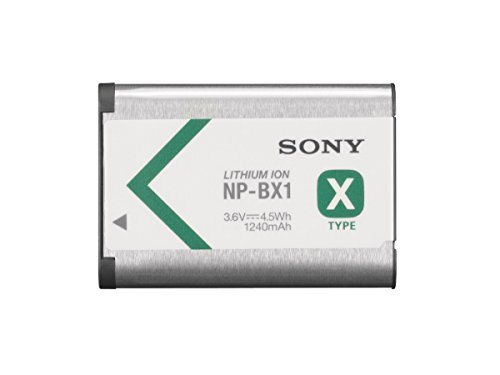 Sony NP-BX1/M8 Lithium-Ion X Type Battery (Silver)