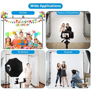 YELANGU 10Ft Photo Backdrop Stand, Adjustable Background Support for Parties. Portable Banner Back Drop Stand for Photography,Wedding and Advertising Display