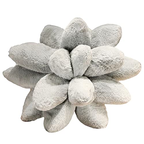 WANYIN 3D Succulent Pillow-9.8 Inches Cute Stuffed Plant Plush Pillows,Soft Succulents Cactus Pillow Novelty Plush Cushion for Garden Bedroom Home Decor