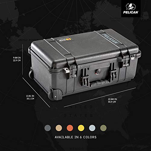 Pelican 1510 Case With Foam (Black)