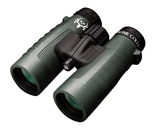 Bushnell Binocular Bundle: Trophy XLT 10x42 Binoculars (Bone Collector Edition) + Deluxe Binocular Harness