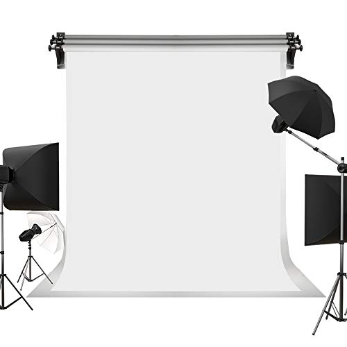 Kate 10ft×12ft Solid White Backdrop Portrait Background for Photography Studio Children and Headshots