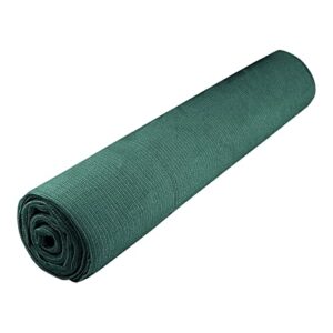 grow1 greenhouse 50% shade cloth net, garden fence covering tarp, chicken coop, tomato plants, 10′ x 100′ feet, dark green