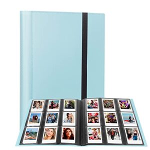 432 pockets photo album for fujifilm instax mini camera, polaroid snap pic-300 z2300 instant camera, 2×3 photo album book for fujifilm instax mini 11 12 9 evo 90 70 40 8 7 liplay instant camera(blue)