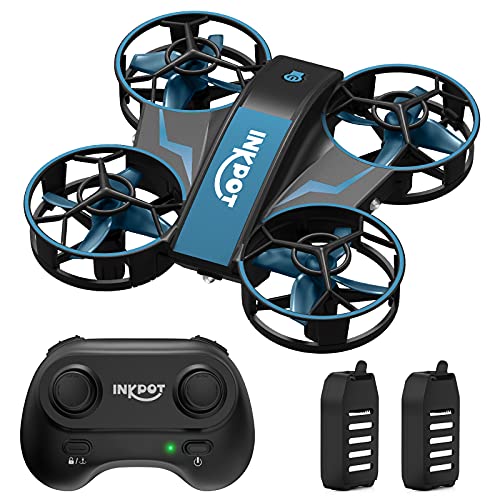 Mini Drone for Kids,INKPOT I06 RC Drone with 3 Level Mode for Beginners - Altitude Hold,Auto Rotating,3D Flip, Headless Mode,Indoor Quadcopter Gift Toys for Boys Girls