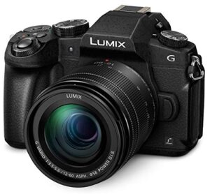 panasonic lumix g85 4k digital camera, 12-60mm power o.i.s. lens, 16 megapixel mirrorless camera, 5 axis in-body dual image stabilization, 3-inch tilt and touch lcd, dmc-g85mk (black)