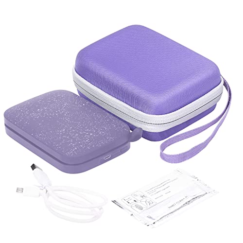 co2CREA Hard Case Replacement for HP Sprocket Portable 2x3 Instant Photo Printer (Lilac Case)