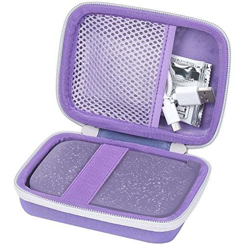 co2CREA Hard Case Replacement for HP Sprocket Portable 2x3 Instant Photo Printer (Lilac Case)