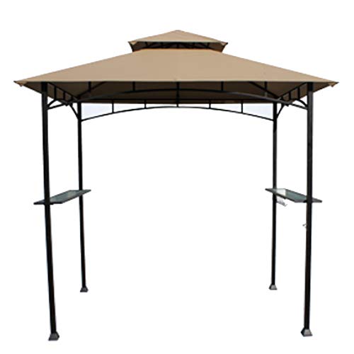 Garden Winds Replacement Canopy Top Cover for The Aldi Gardenline Grill Gazebo - Standard 350 (Will not fit Any Other Model) - Top Tier 34" x 21", Bottom Tier 96" x 60"