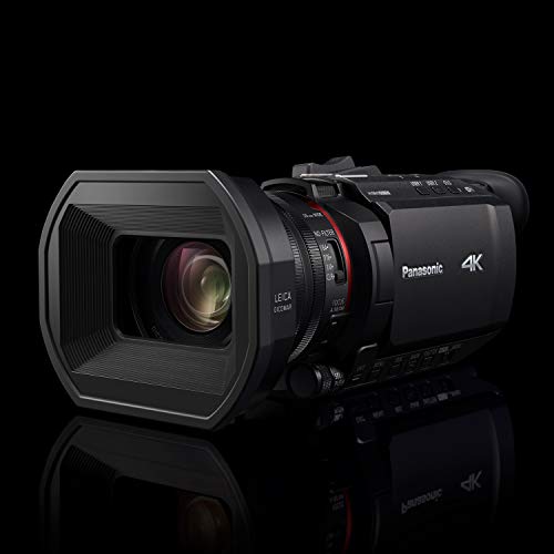 Panasonic X1500 4K Professional Camcorder with 24X Optical Zoom, WiFi HD Live Streaming, HC-X1500 (USA Black)