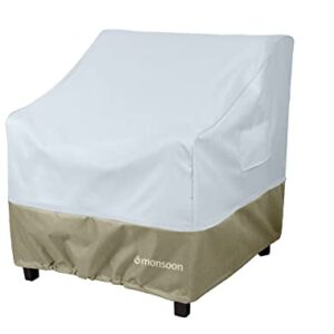 [Monsoon] Patio Chair Cover Waterproof Outdoor Lawn Patio Furniture Chair Cover (36")