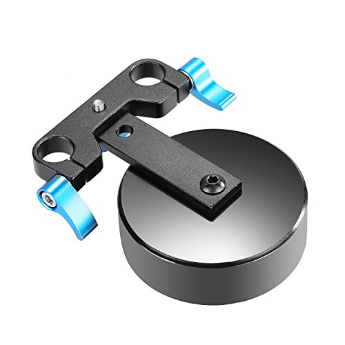 Neewer Aluminum Alloy 4.6lbs/2.1kg Removable Counter Weight for Balancing Shoulder Mount Rig Stabilizer Fits 15mm Rods(Blue+Black)