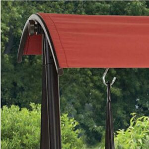 Striped 2-Person Sling Swing Replacement Canopy Top Cover