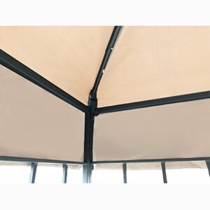 Garden Winds Replacement Canopy Top Cover for The GT Steel Finial Gazebo - RipLock 350