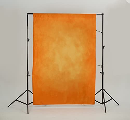 Kate 5x7ft Orange Abstract Backdrops Microfiber Orange Portrait Background for Photoshoot, for Photography, for Birthday