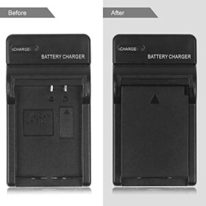 LP-E10 Battery Charger LC-E10 LC-E10C LC-E10E for Canon EOS Rebel T3, T5, T6, T7, EOS Kiss X50, X70, X80, X90, EOS 1100D, 1200D, 1300D, 1500D, 3000D