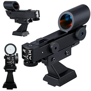 talcope brightness red dot finderscope, star pointer viewfinder astronomical telescope accessories with slide-in bracket