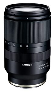 tamron 17-70mm f/2.8 di iii-a vc rxd lens for sony e aps-c mirrorless cameras