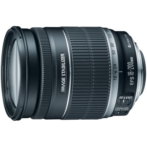 Canon EF-S 18-200mm f/3.5-5.6 IS Standard Zoom Lens for Canon DSLR Cameras