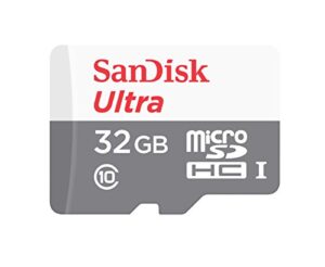 sandisk ultra sdsquns-032g-gn3mn 32gb 80mb/s uhs-i class 10 microsdhc card