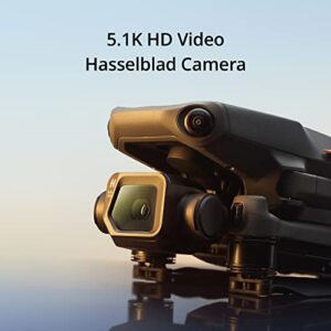 DJI Mavic 3 Classic, Drone with 4/3 CMOS Hasselblad Camera for Professionals, 5.1K HD Video, 46 Mins Flight Time, Omnidirectional Obstacle Sensing, 15km Transmission Range, Smart Return to Home